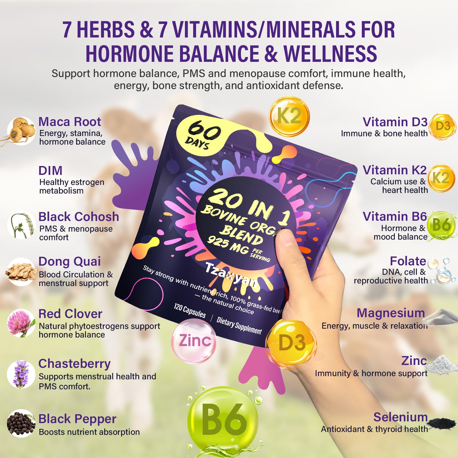 multivitamin for women with organ support