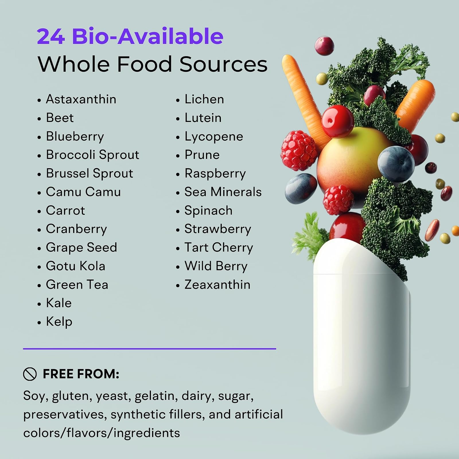 multivitamin for women with plant-based ingredients
