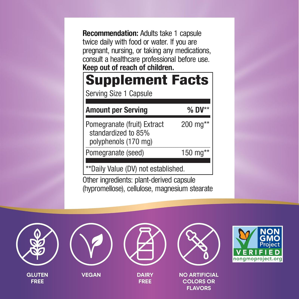 multivitamin for women with pomegranate