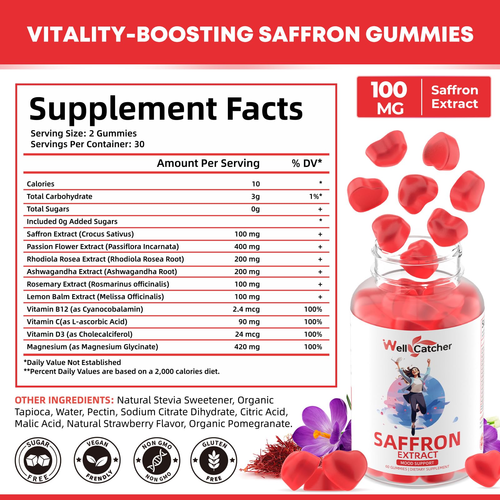multivitamin for women with saffron