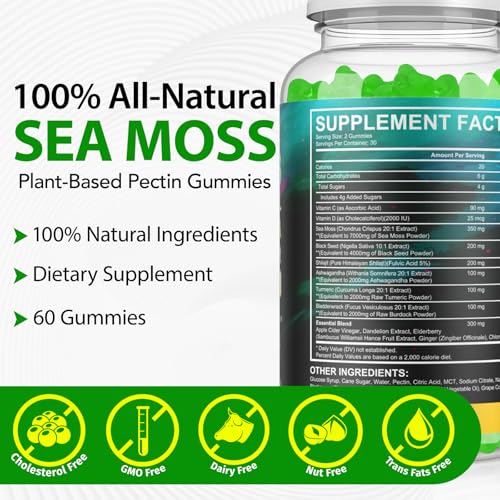 Multivitamin for women with sea moss