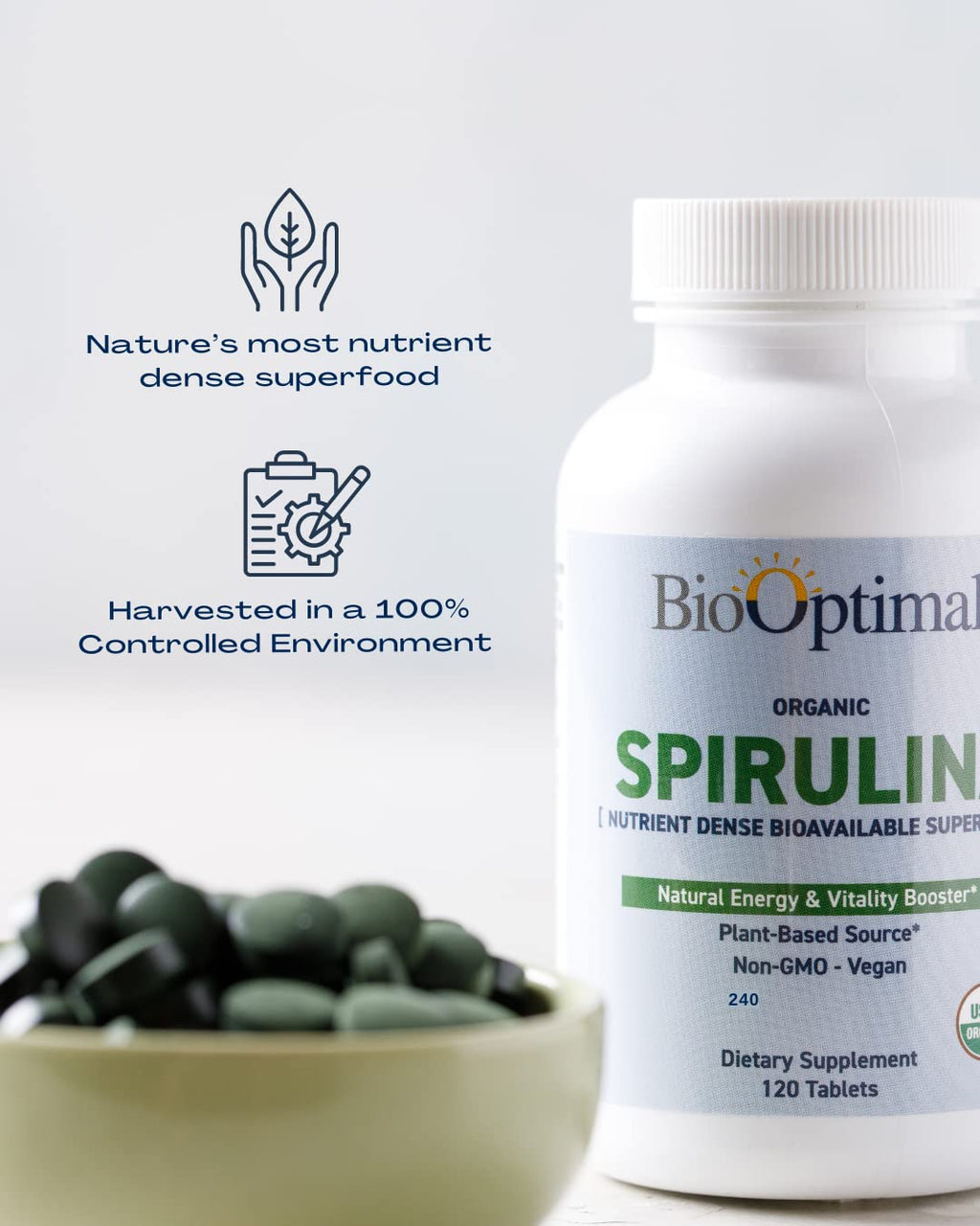 multivitamin for women with Spirulina