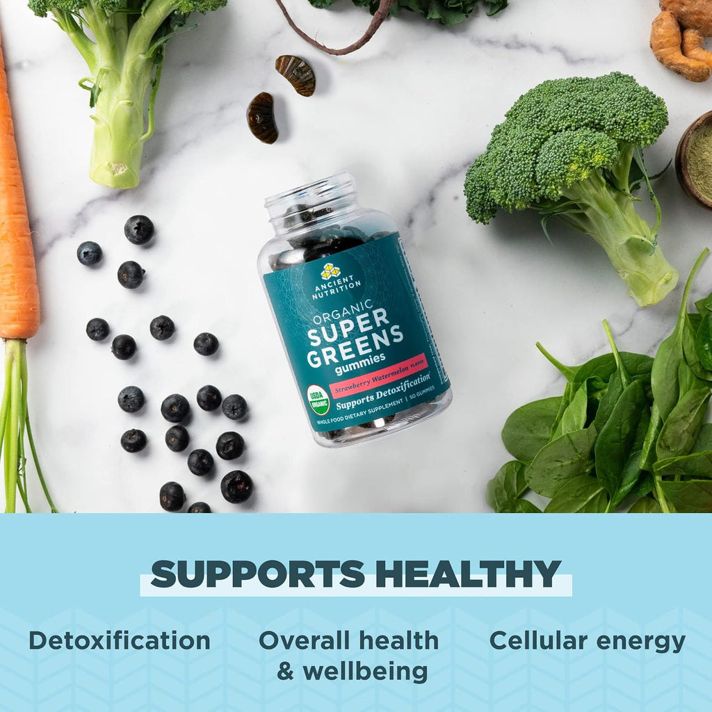 Multivitamin for women with supergreens