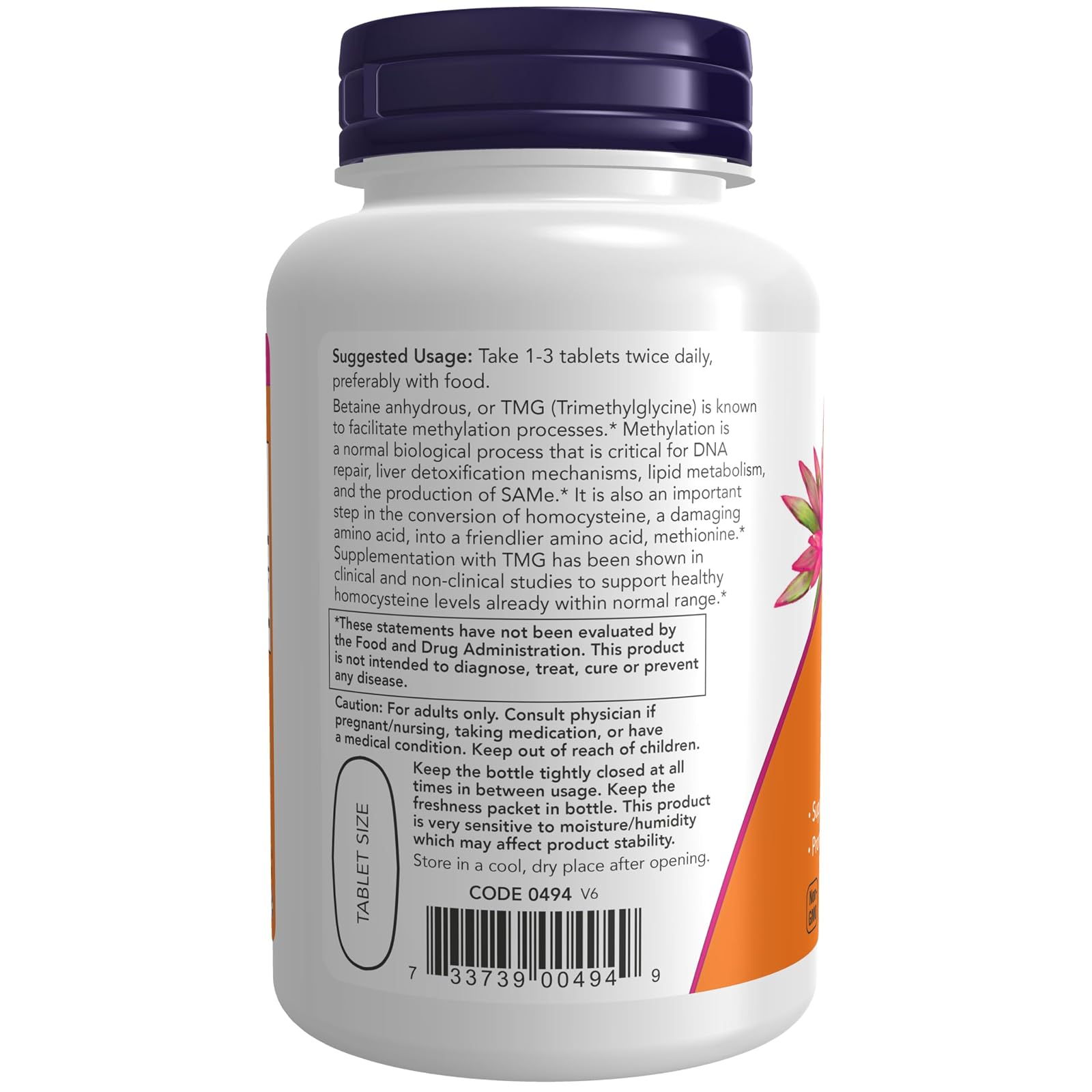 multivitamin for women with TMG