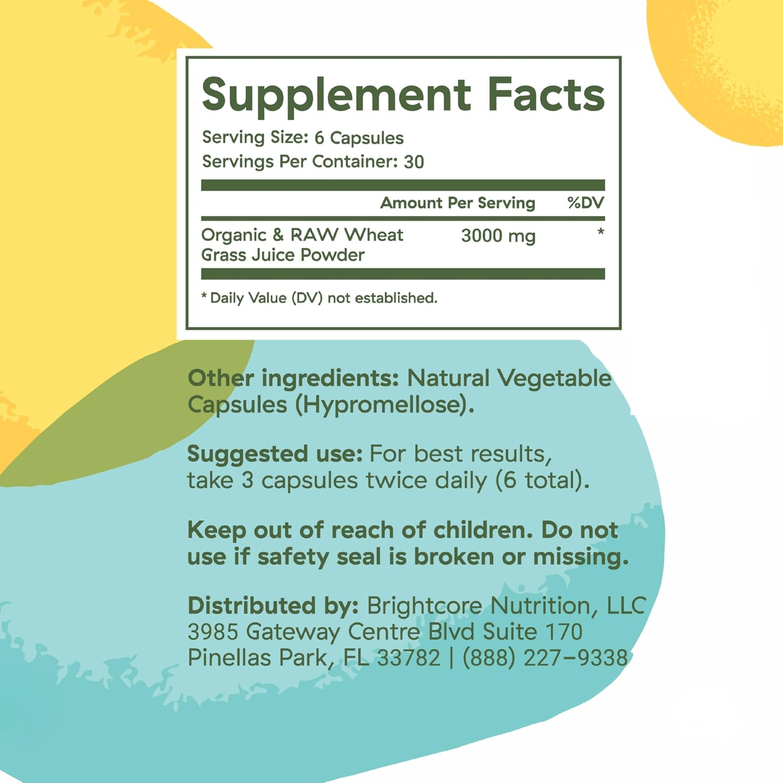 multivitamin for women with wheatgrass