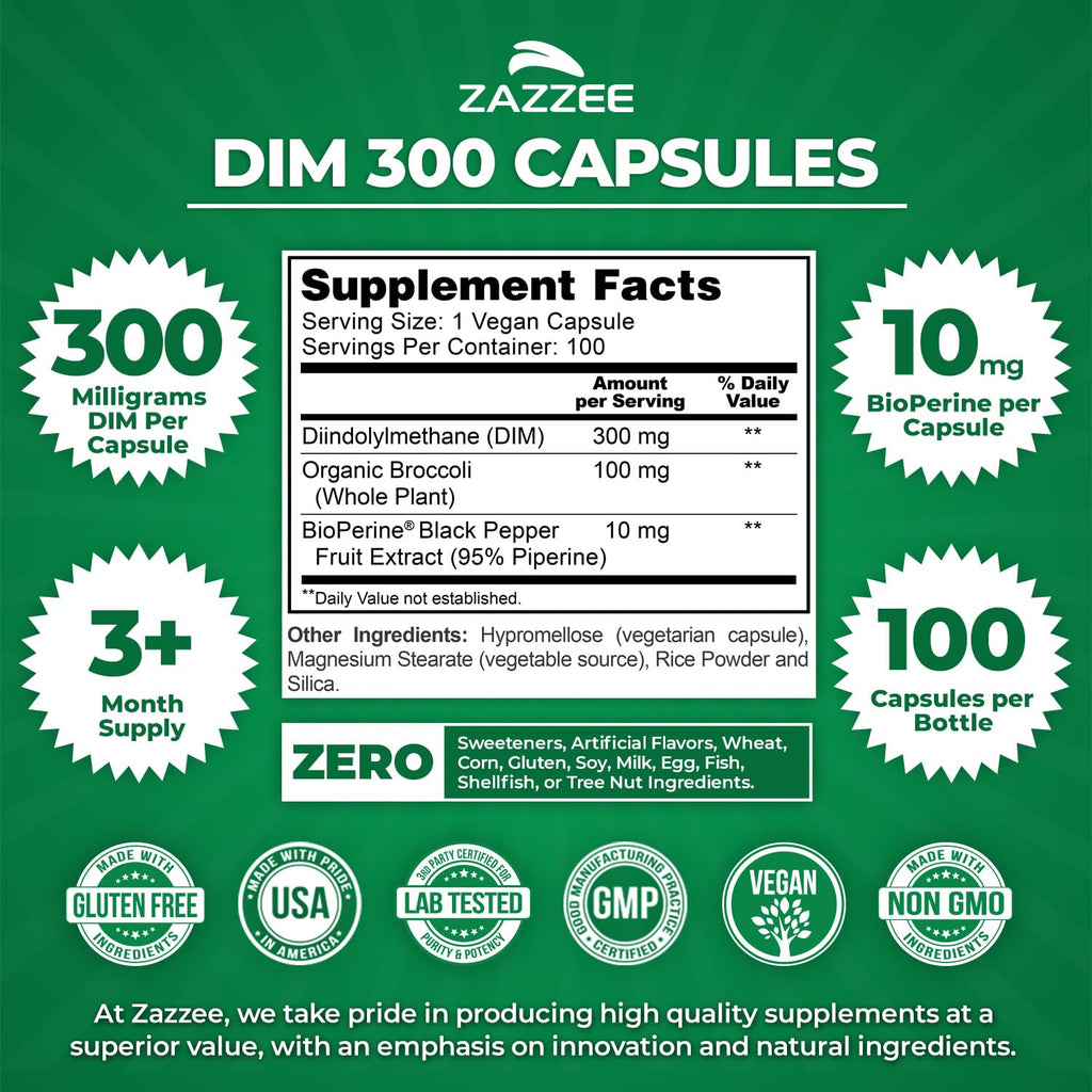 multivitamin for women Zazzee DIM