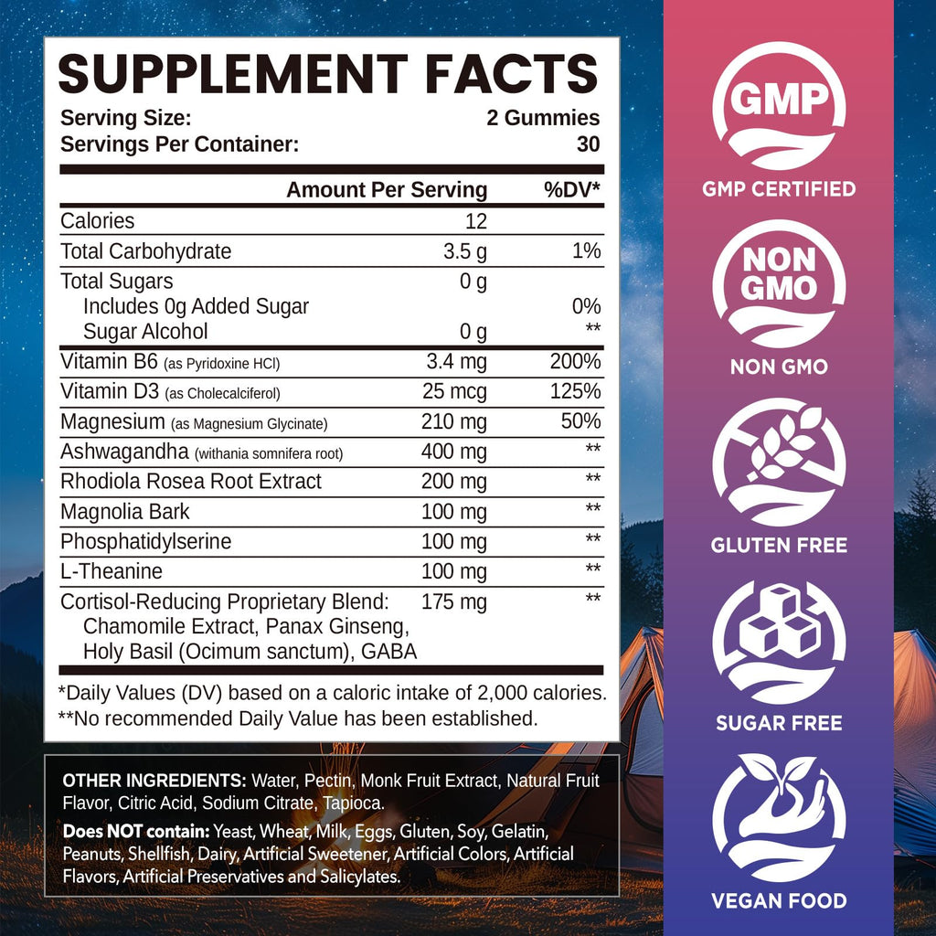 multivitamin gummies for stress relief