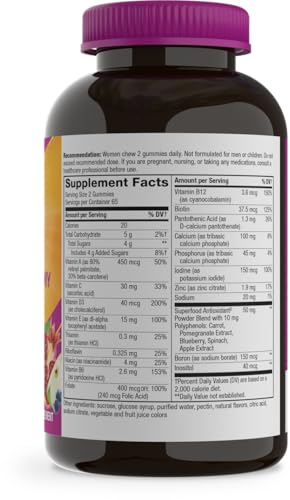 multivitamin gummies with essential nutrients