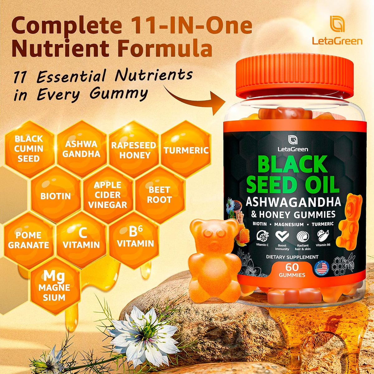 multivitamin gummy bears for adults