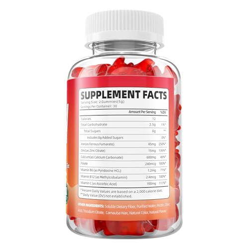 multivitamin iron gummies for overall health