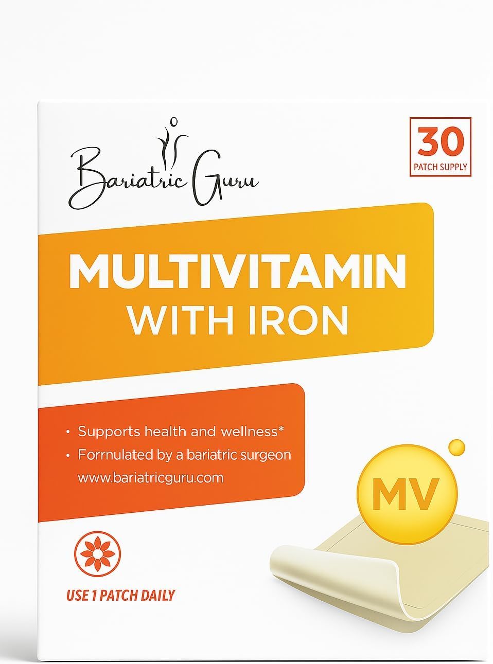 multivitamin iron transdermal patch benefits