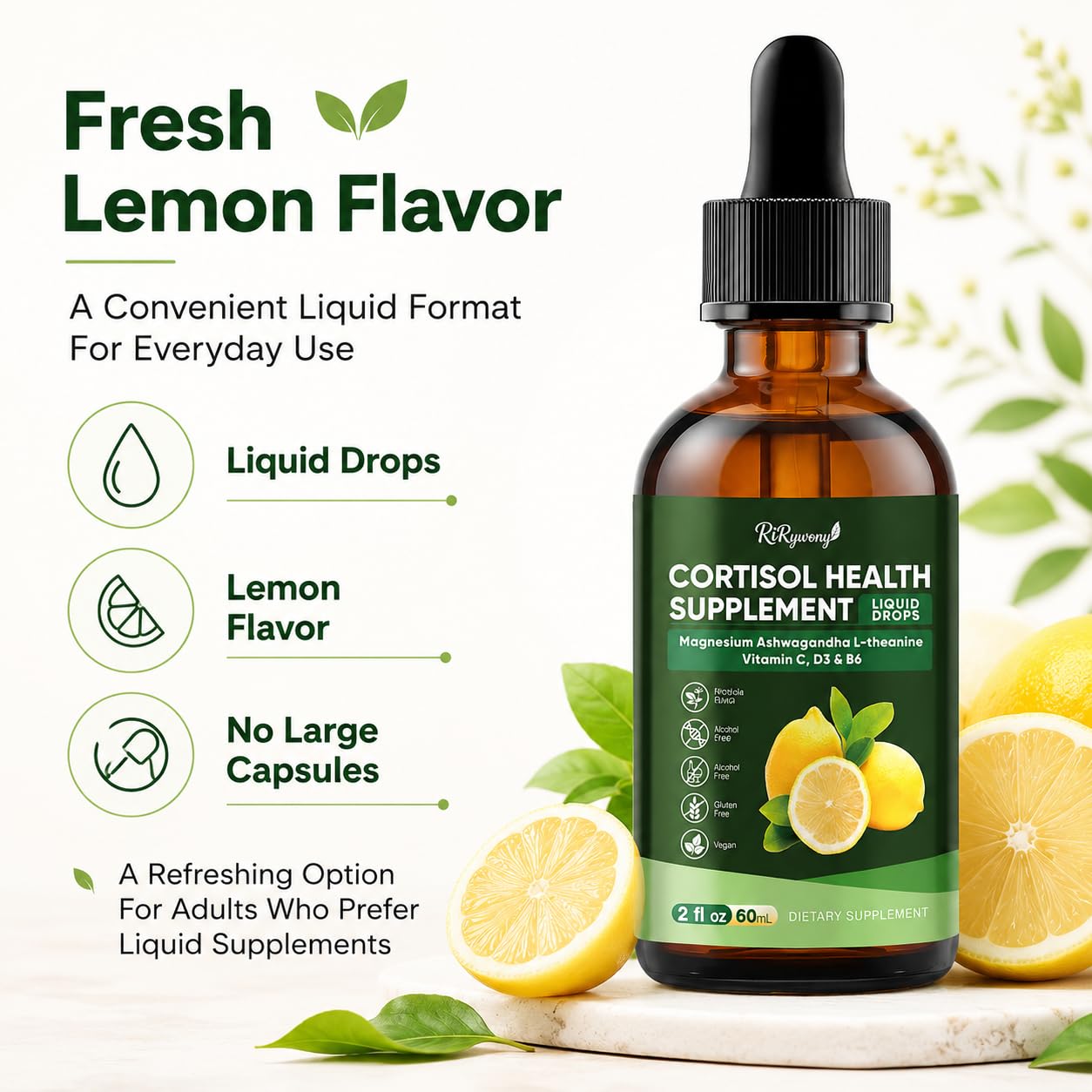 Multivitamin liquid drops for overall health