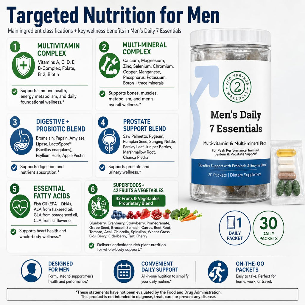 Multivitamin packets for easy use