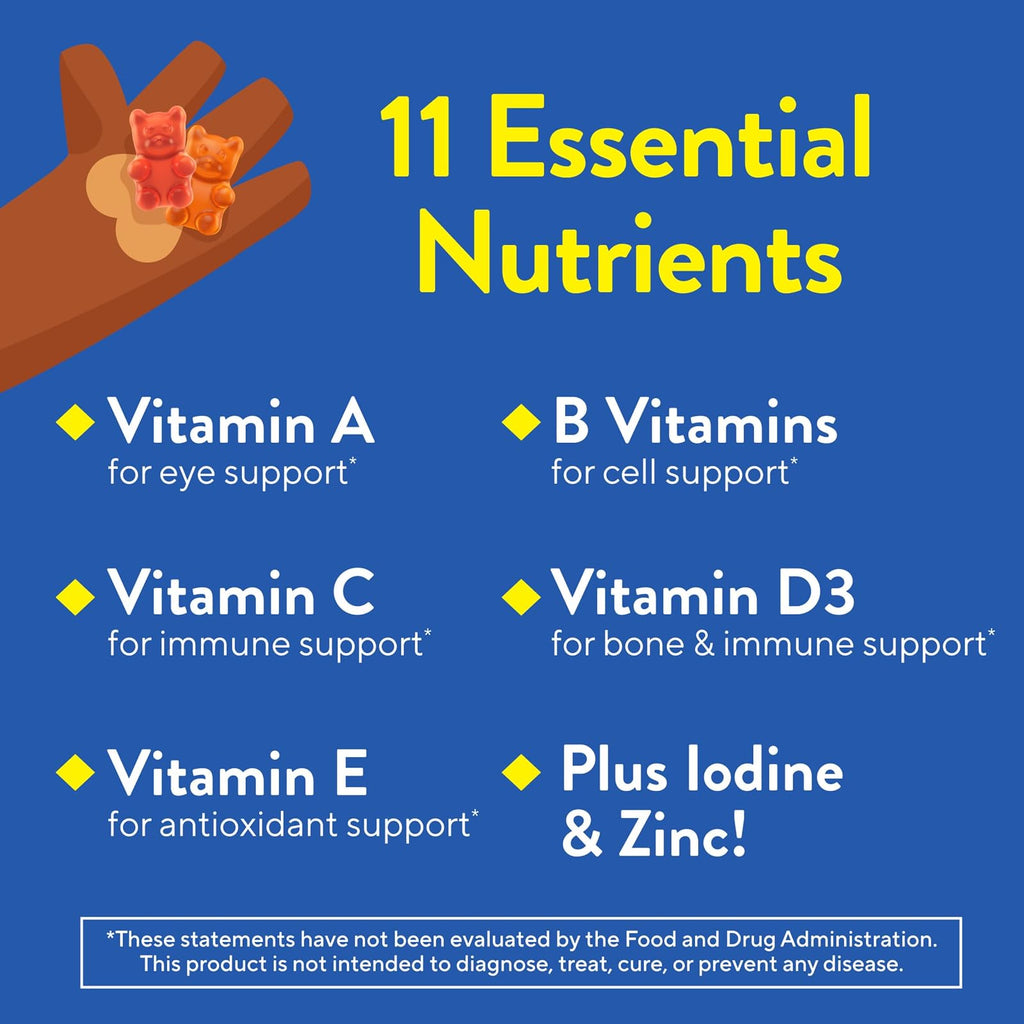 multivitamin plus fiber for kids