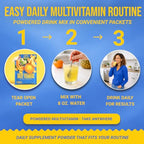 multivitamin powder for men's daily health
