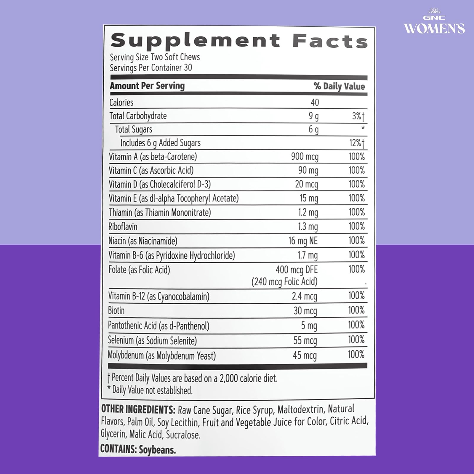 multivitamin soft chews for vitality