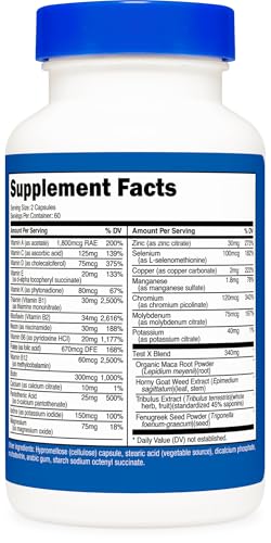 multivitamin support for active men