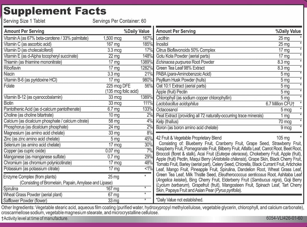 multivitamin support for busy women