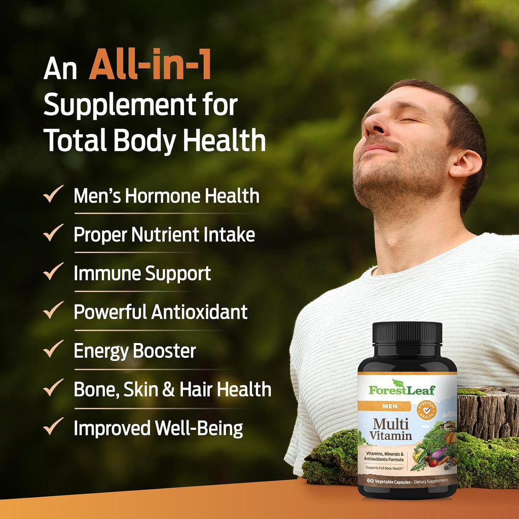 Multivitamin support for men's nutrition
