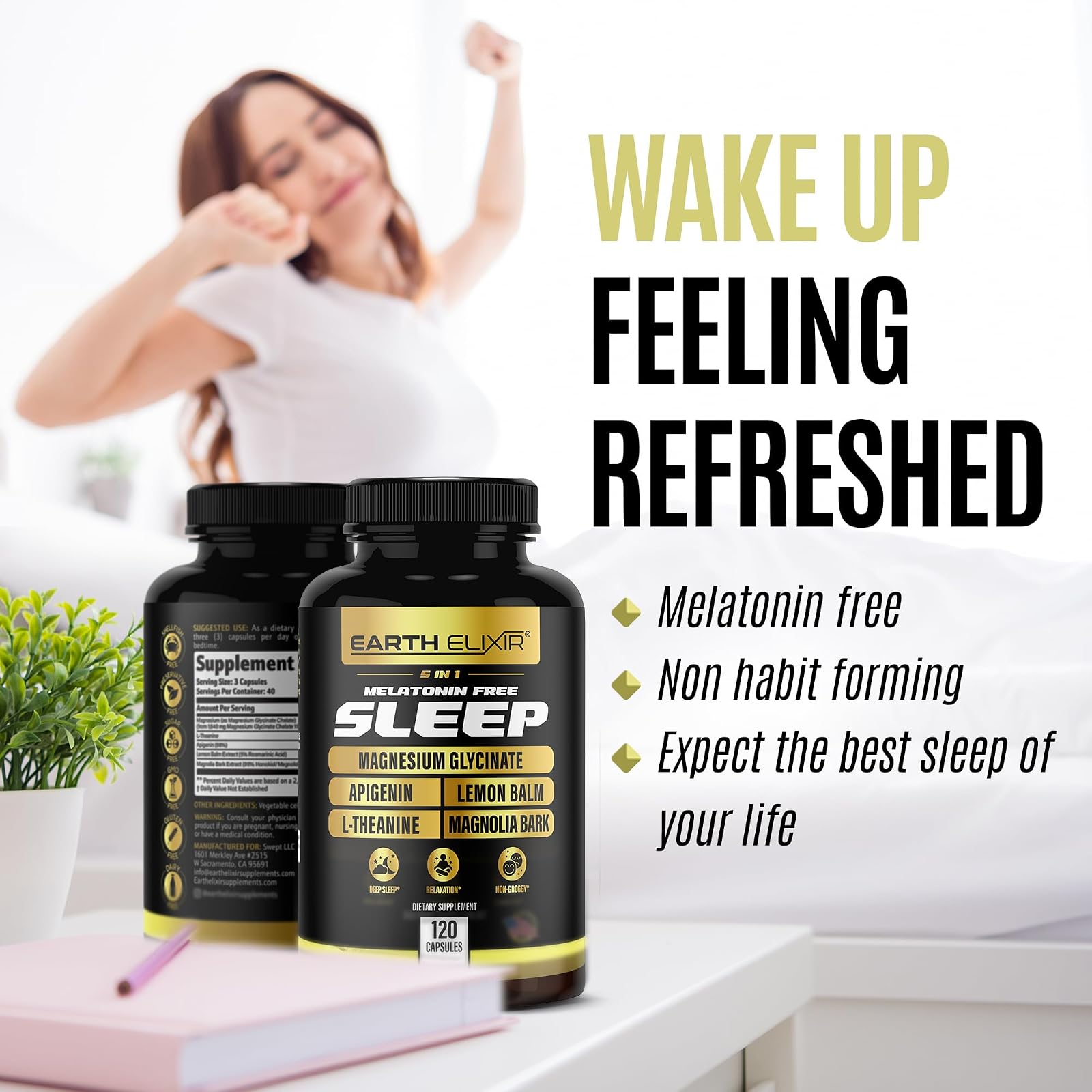 multivitamin support for restful sleep