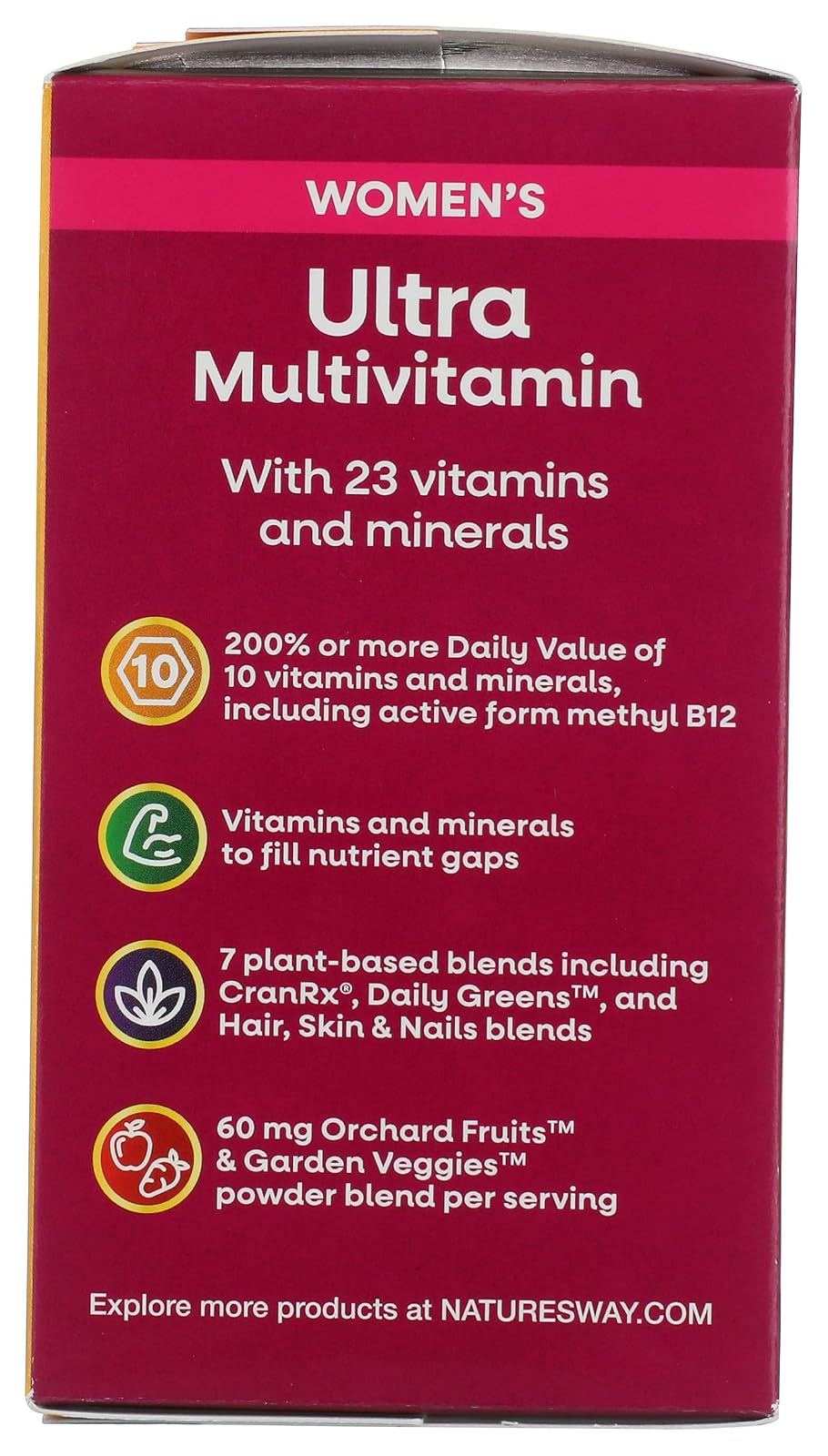 multivitamin support for women's wellness