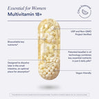 Multivitamin support for women's wellness