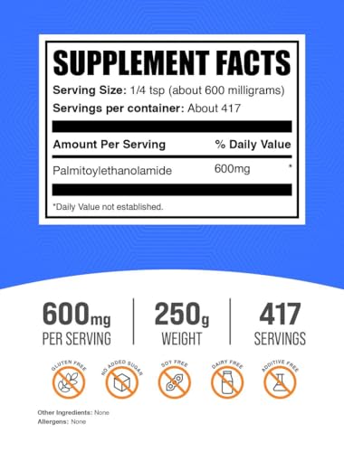 Multivitamin support with palmitoylethanolamide