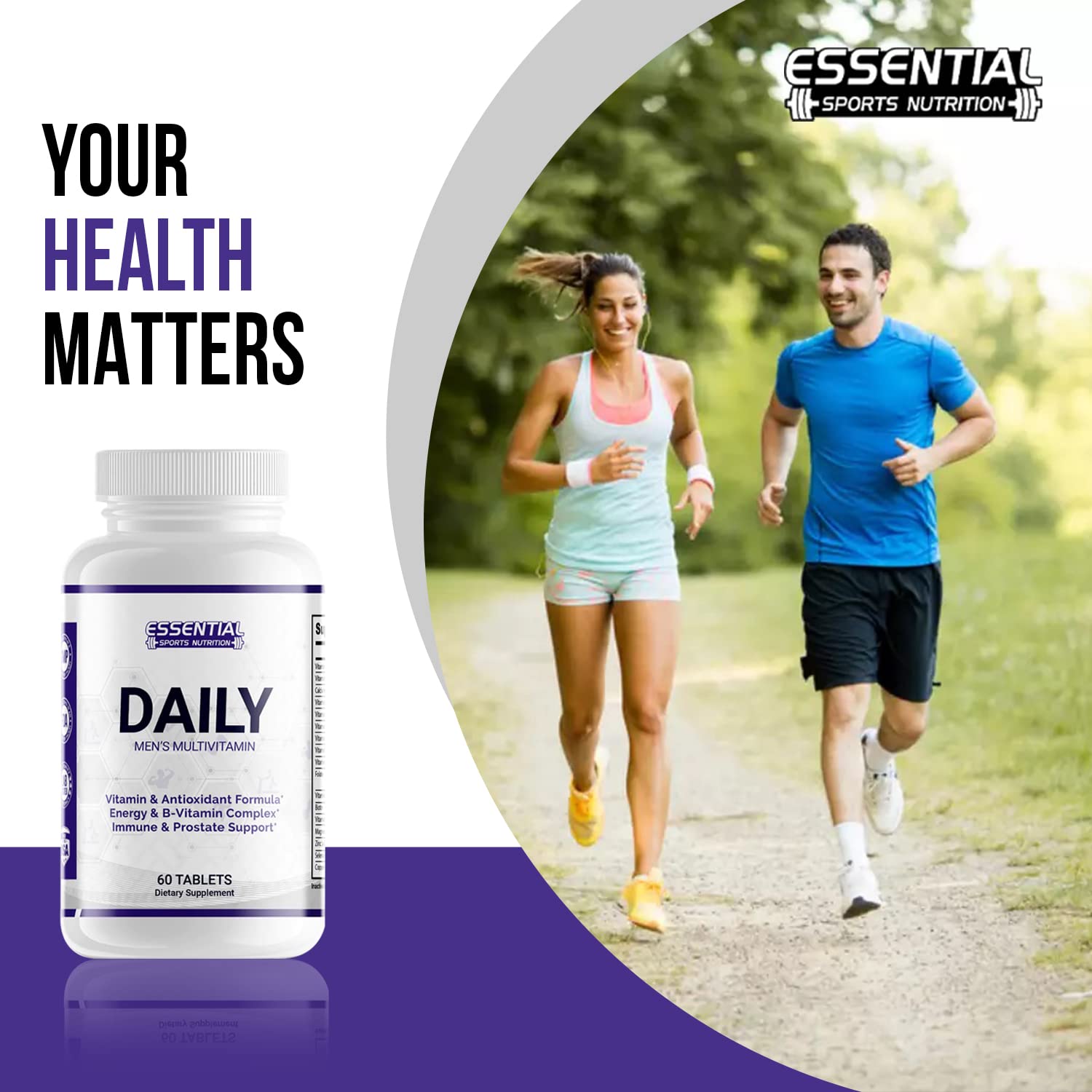 Multivitamin tablets for overall health