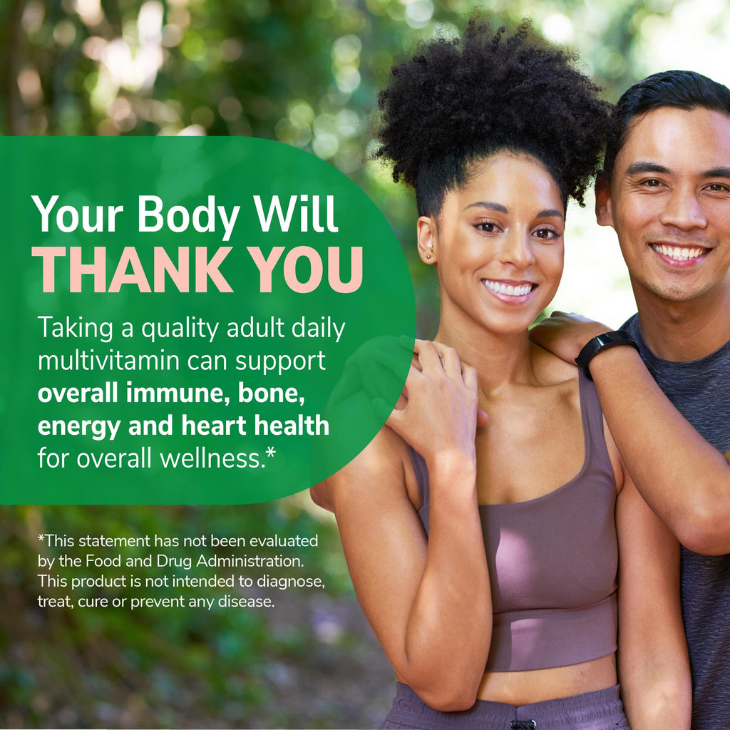 multivitamin tablets for overall wellness