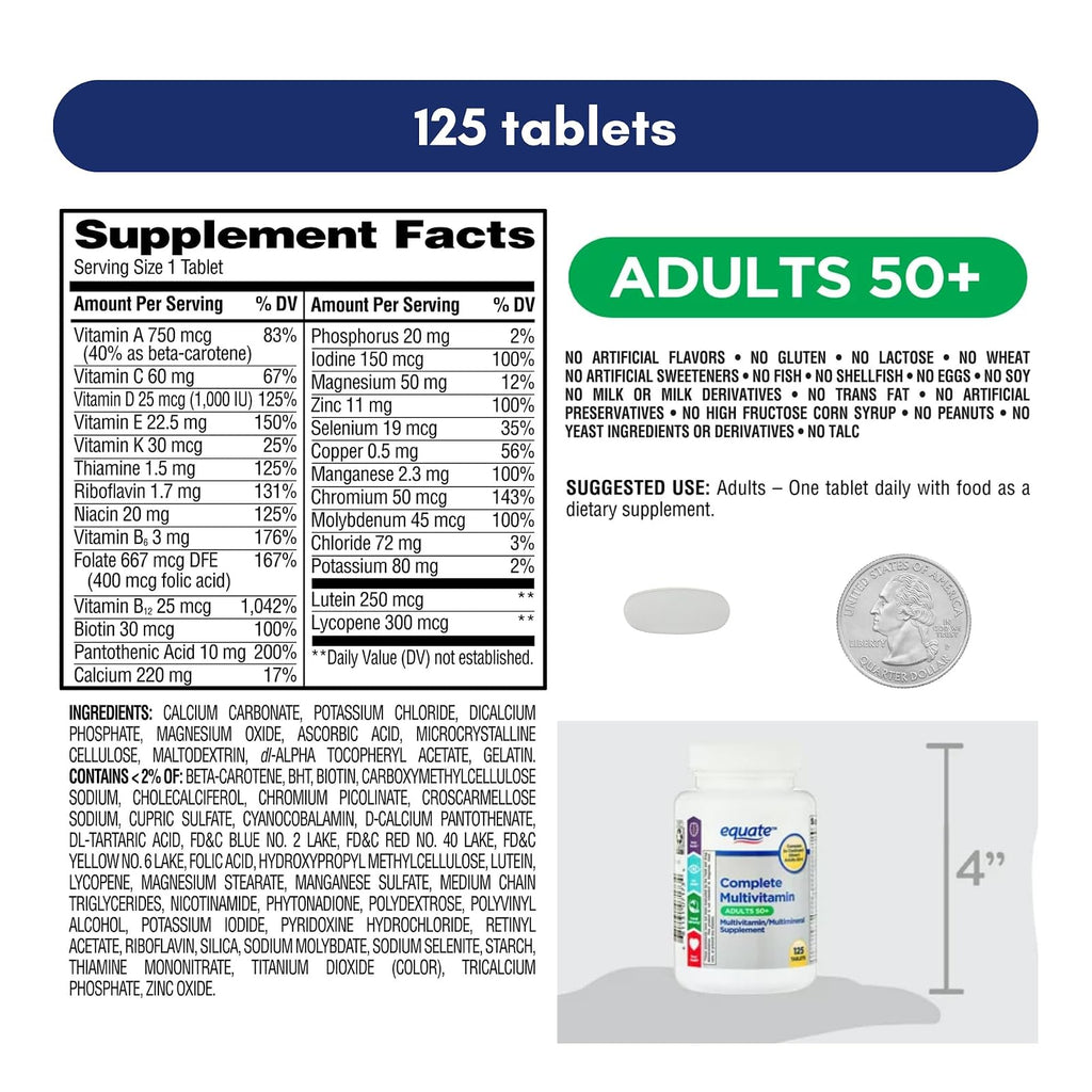 multivitamin tablets for overall wellness