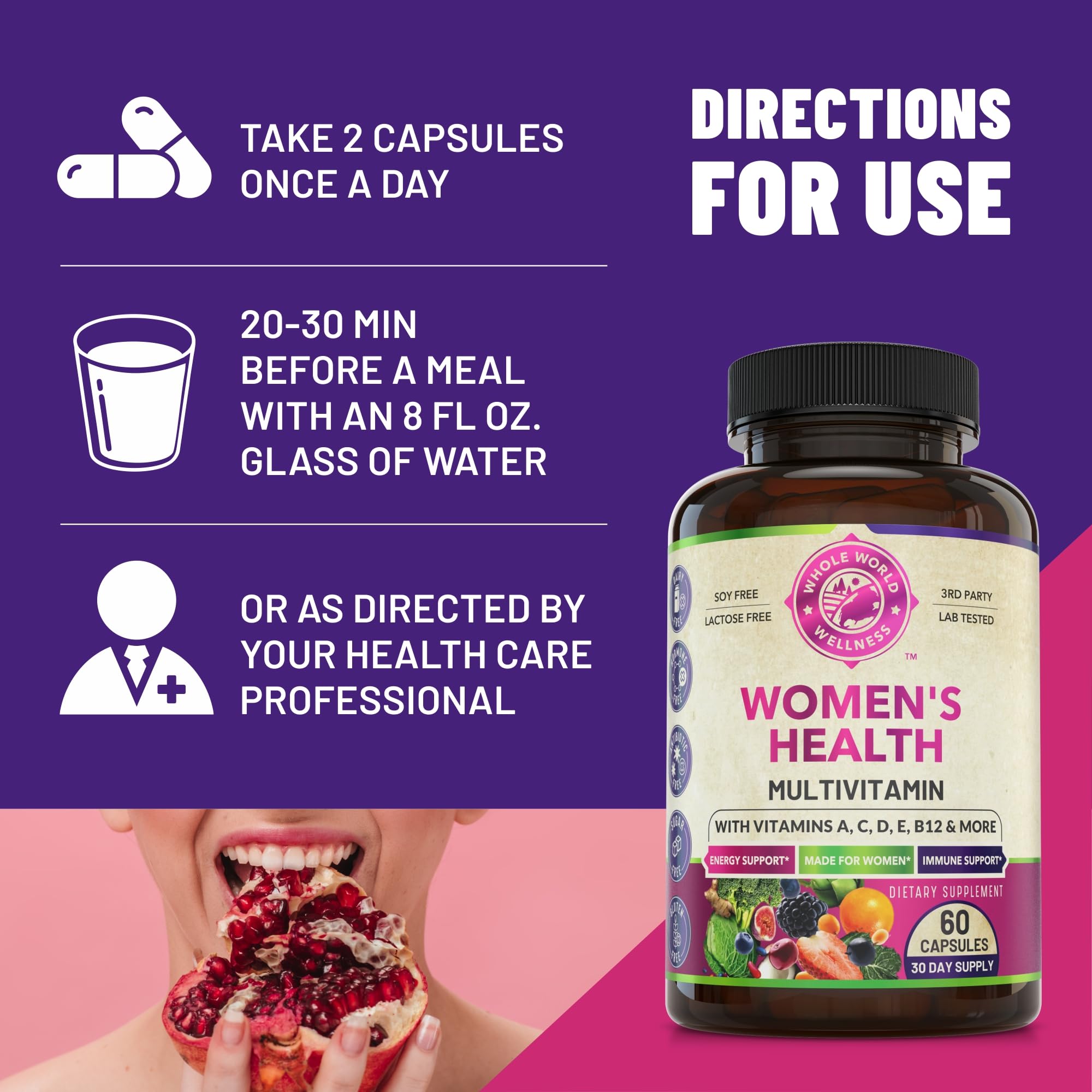 multivitamin with 30+ essential nutrients
