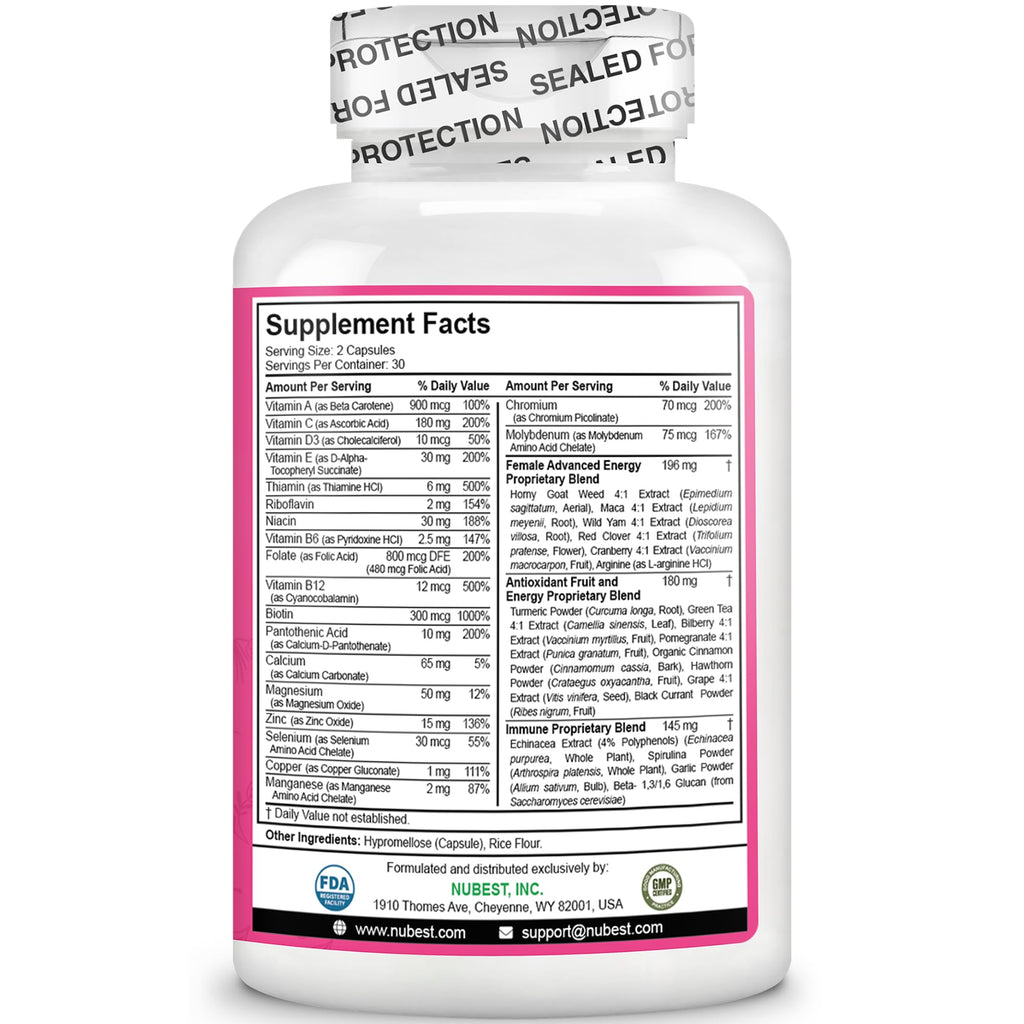 multivitamin with 39 essential nutrients