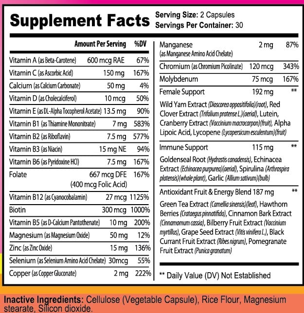 multivitamin with antioxidants for skin health