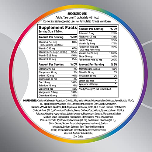 multivitamin with comprehensive nutrient blend