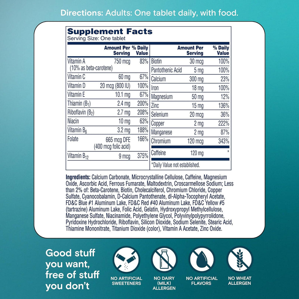 multivitamin with metabolism support