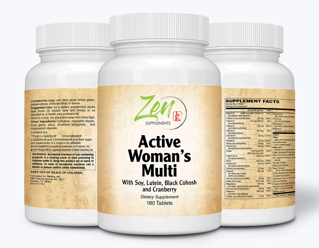 multivitamin with soy and black cohosh