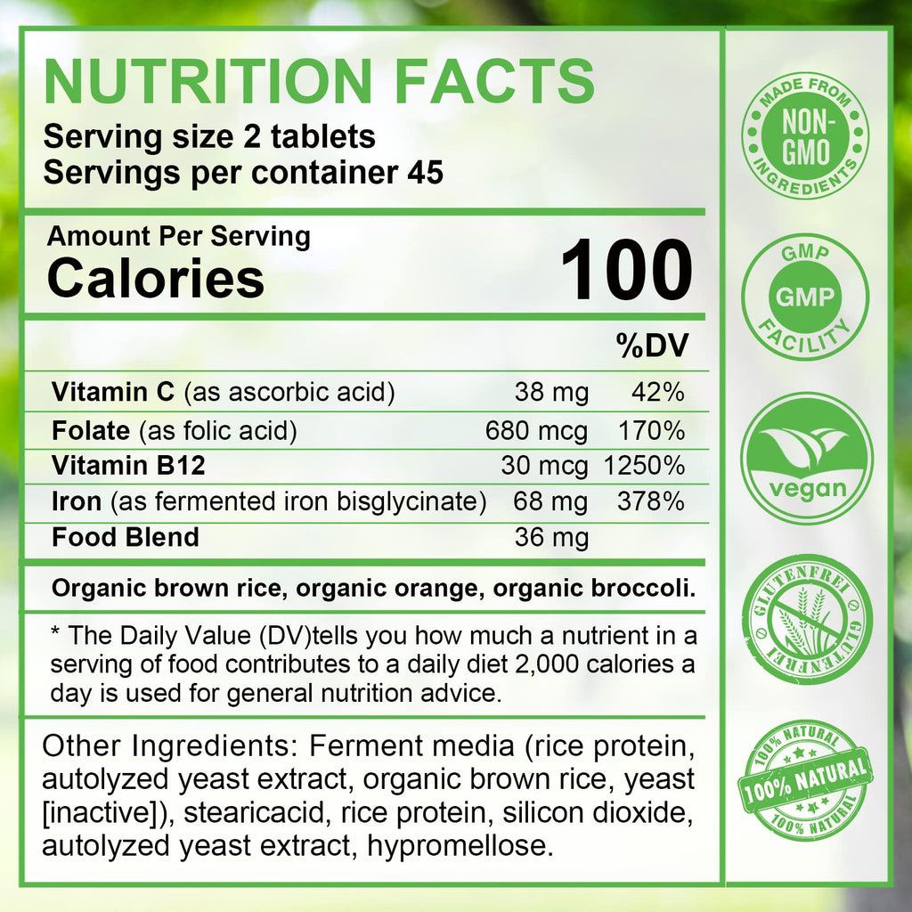 multivitamin with vitamin C and B12