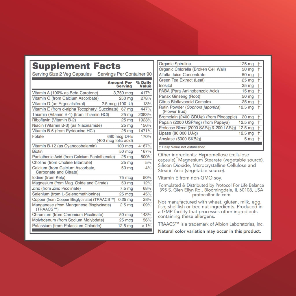 multivitamin with vitamins C B6 B12