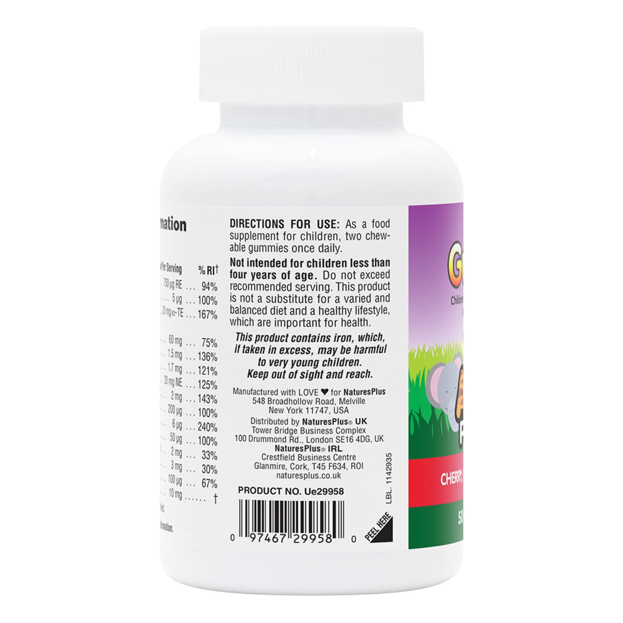 multivitamins for active children