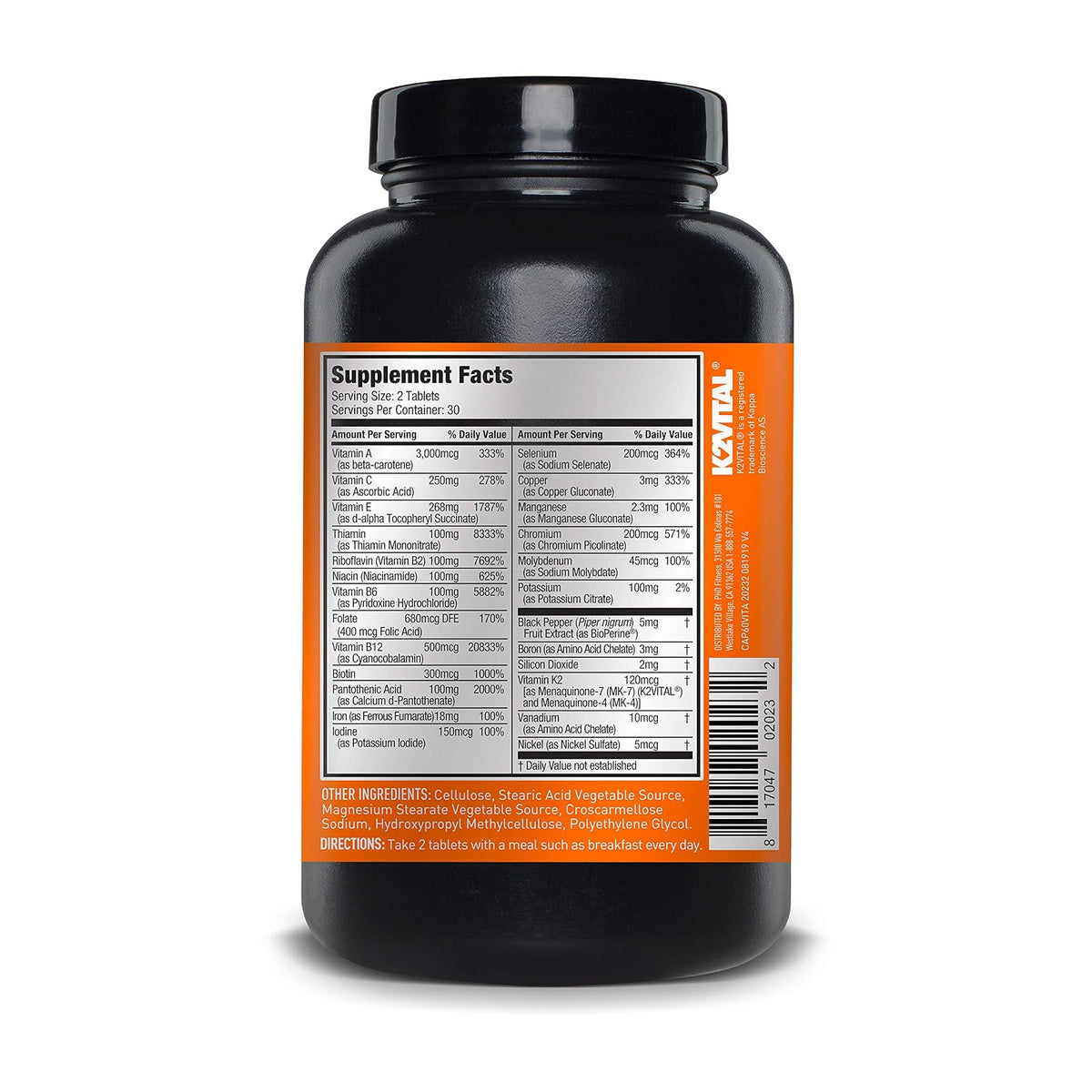 multivitamins for active lifestyle support