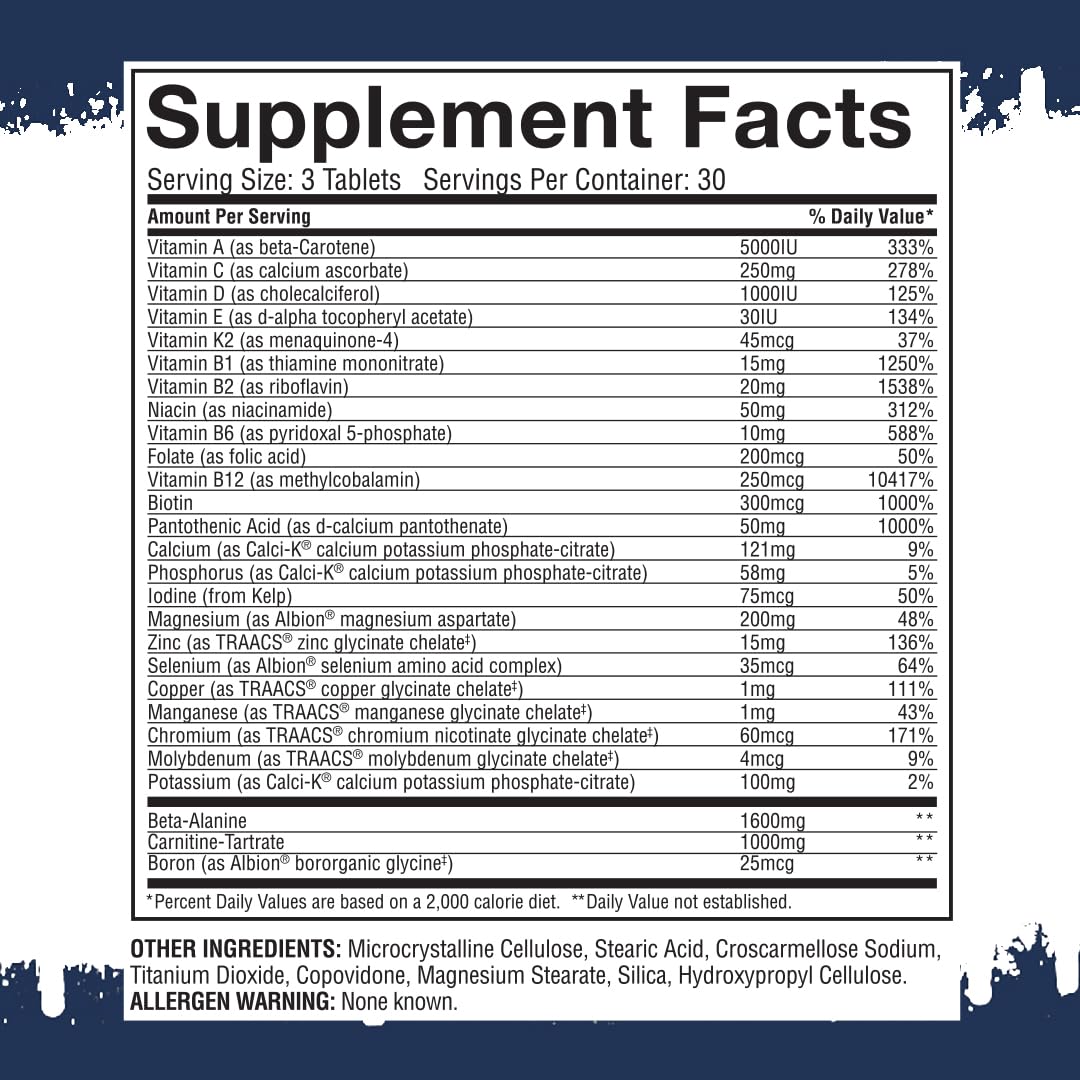 multivitamins for active lifestyles