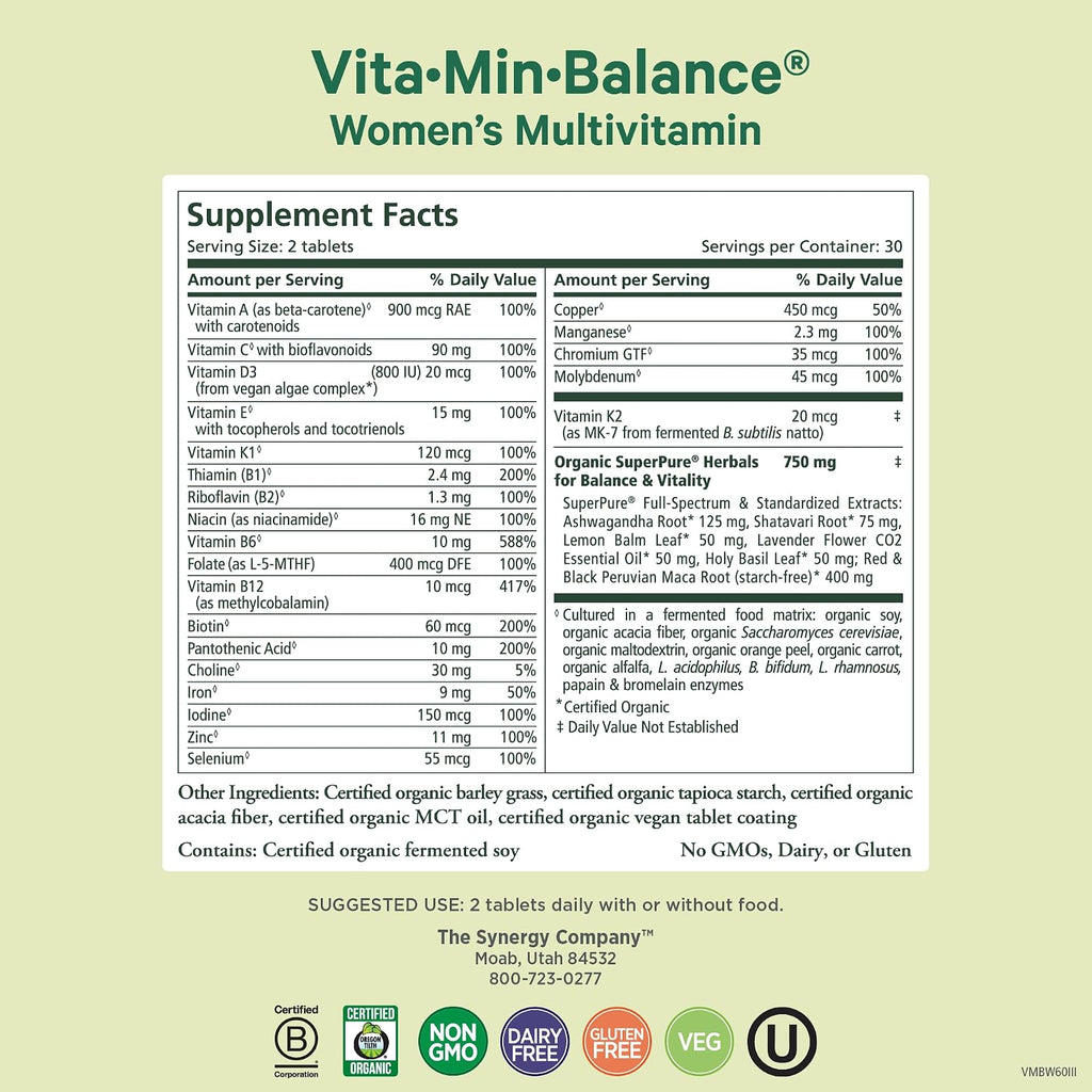 multivitamins for active lifestyles