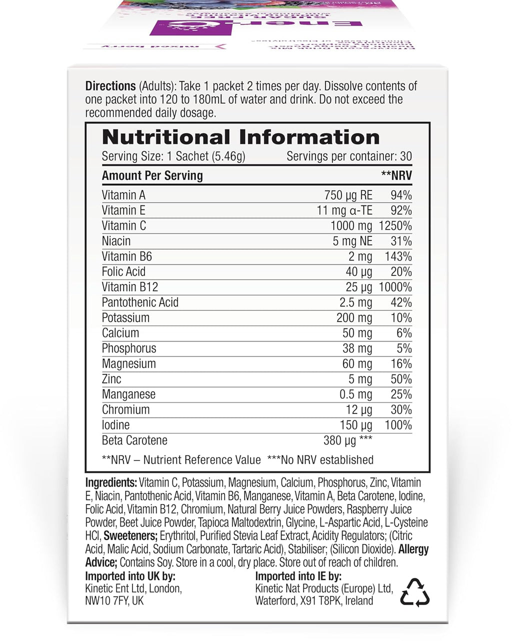 multivitamins for active lifestyles