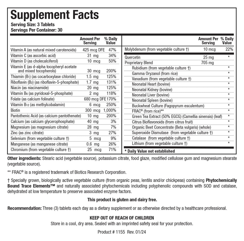multivitamins for active lifestyles