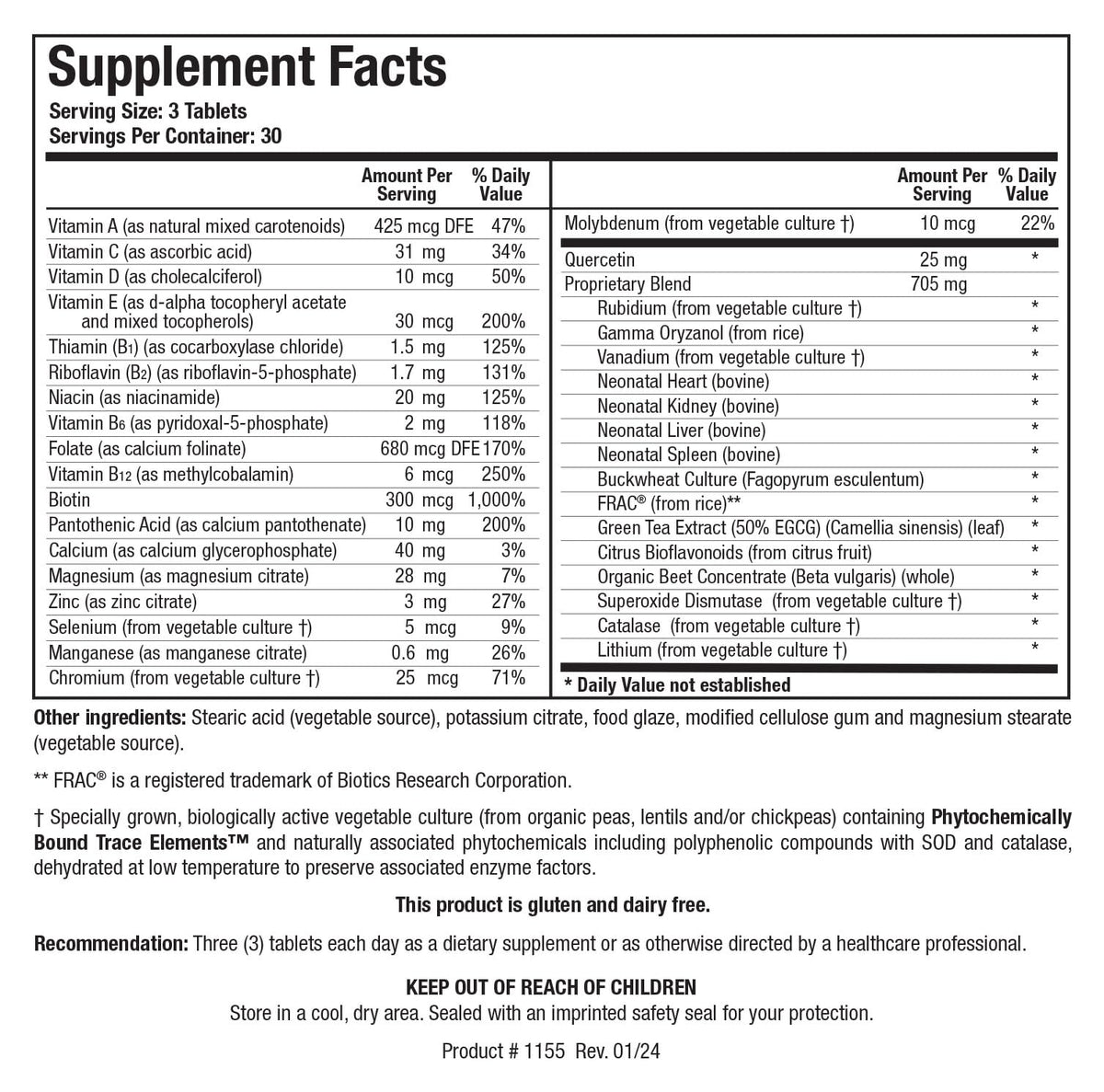multivitamins for active lifestyles