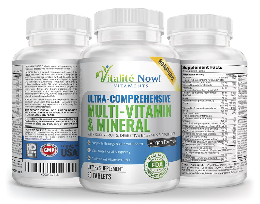 multivitamins for active lifestyles