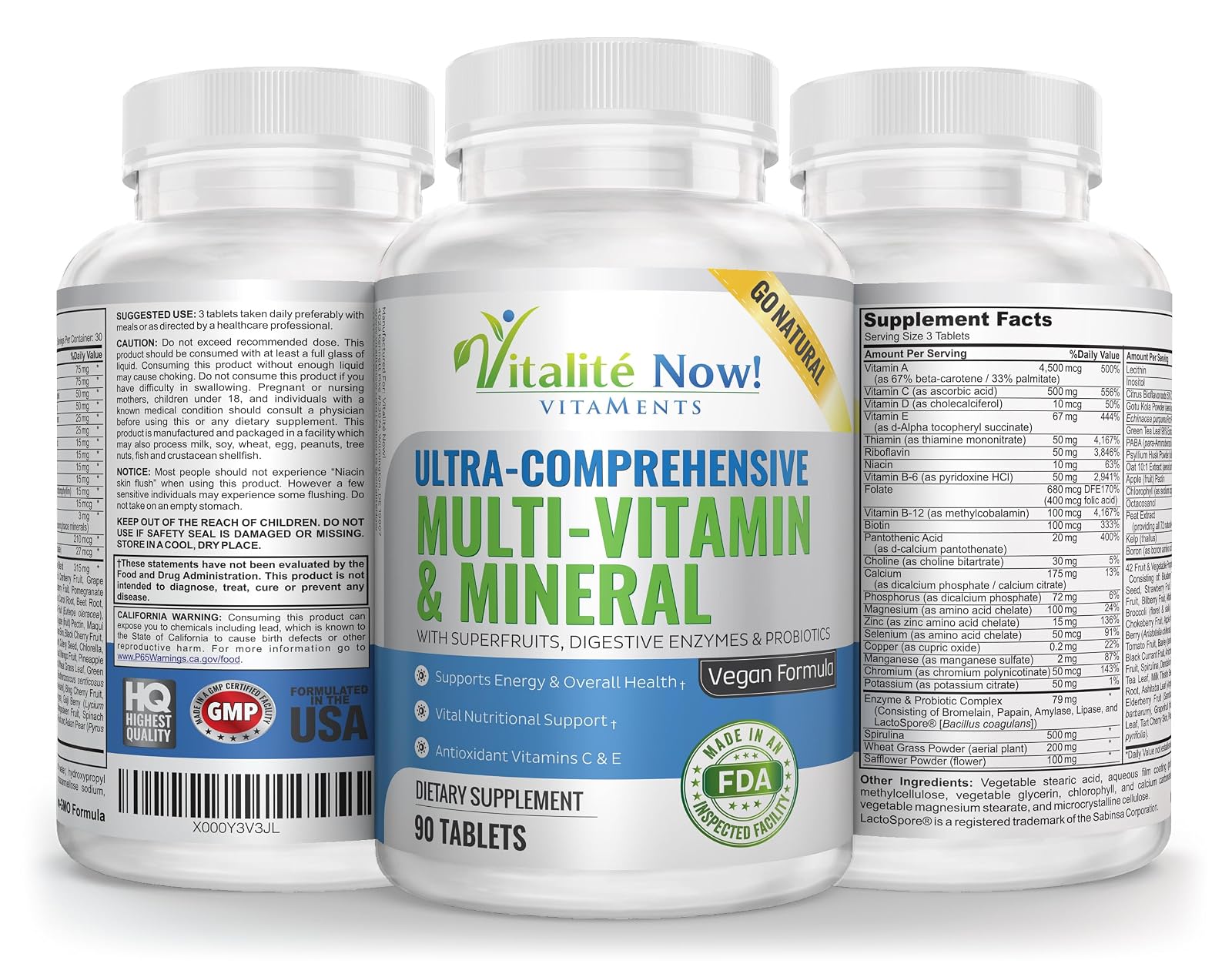 multivitamins for active lifestyles