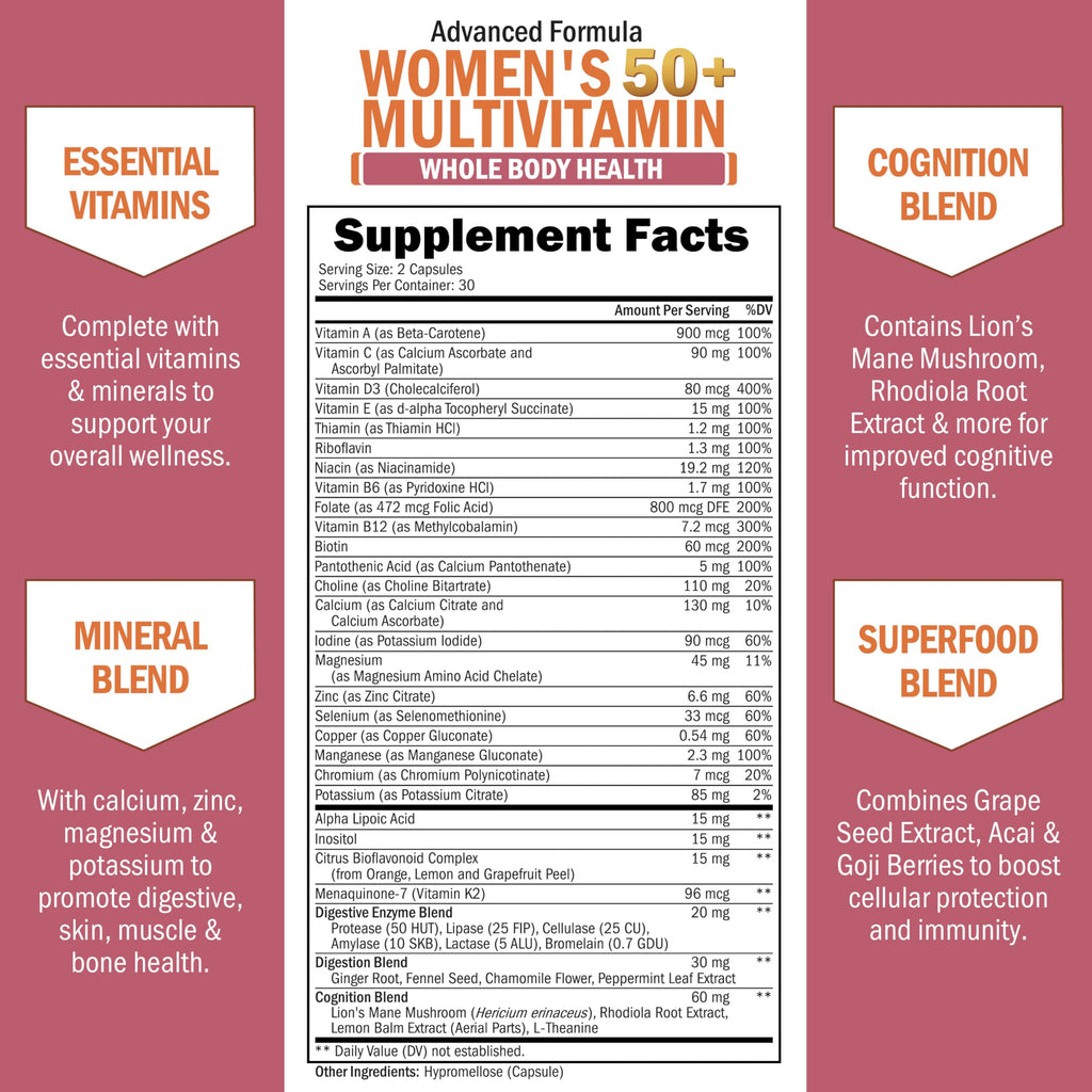 multivitamins for active seniors