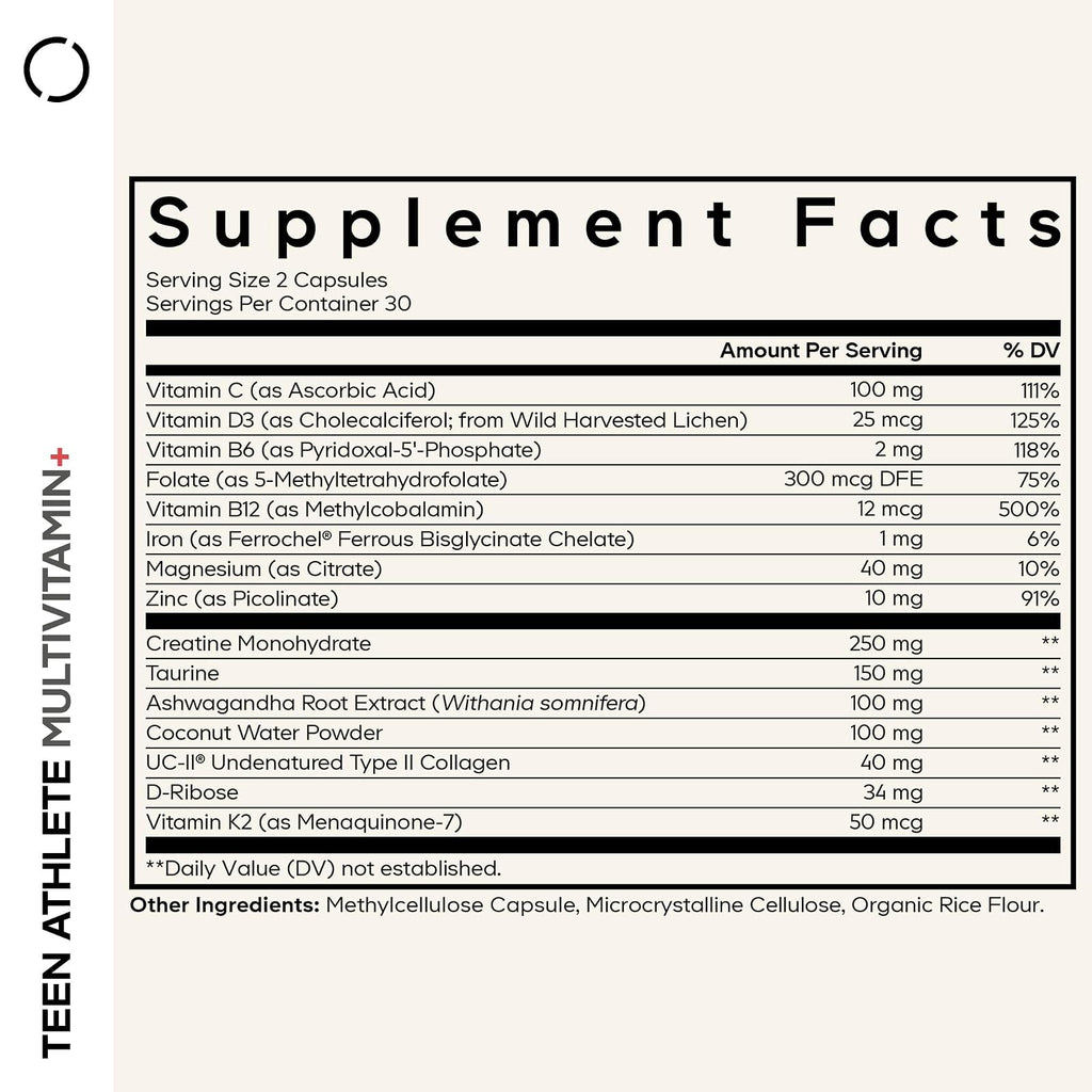 multivitamins for active teens