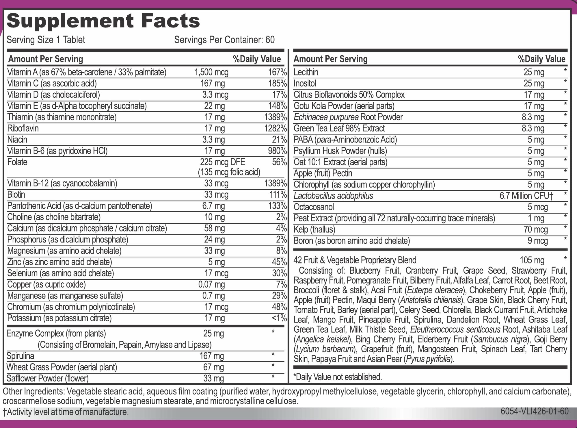 multivitamins for active women
